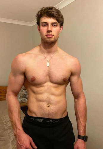 เปิดวาร์ปฝรั่งหล่อ Jacob Ward กล้ามซิกแพคแน่นโดนใจมาก